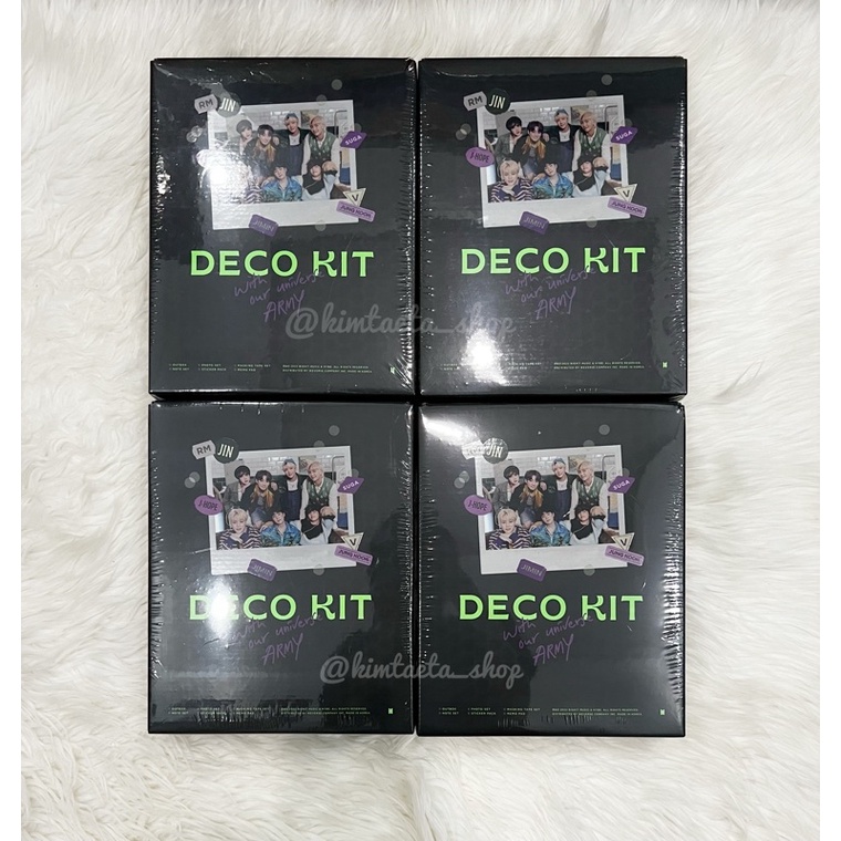 Jual BTS DECO KIT SEALED FULLSET | Shopee Indonesia