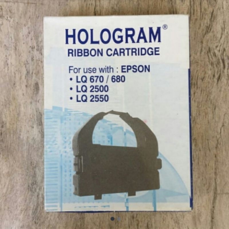 Jual Pita Ribbon Cartridge Hologram Untuk Epson LQ 670/680/2500/2550 | Shopee Indonesia