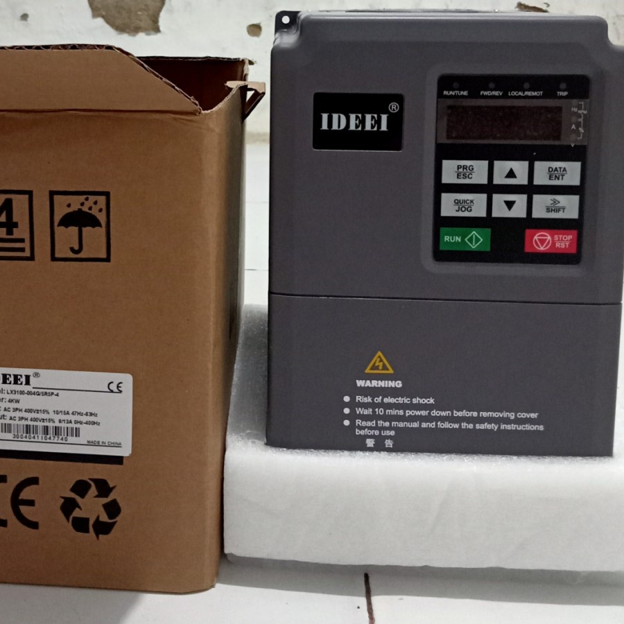Jual Inverter/VFD/VSD, Variabel Frekuensi Drive IDEEI, 4Kw, 3 phase ...