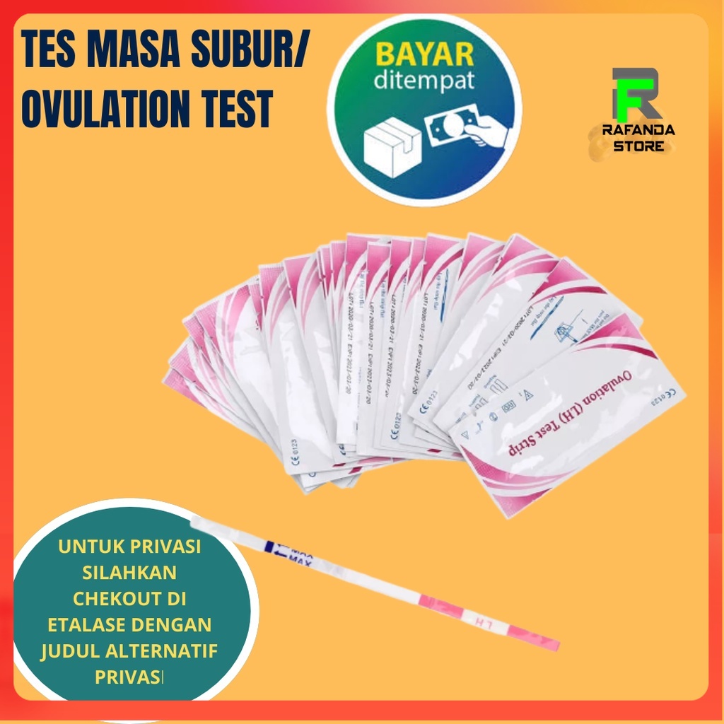 Jual LH Ovulation Test Tes Kesuburan Wanita Masa Subur - LH Test ...