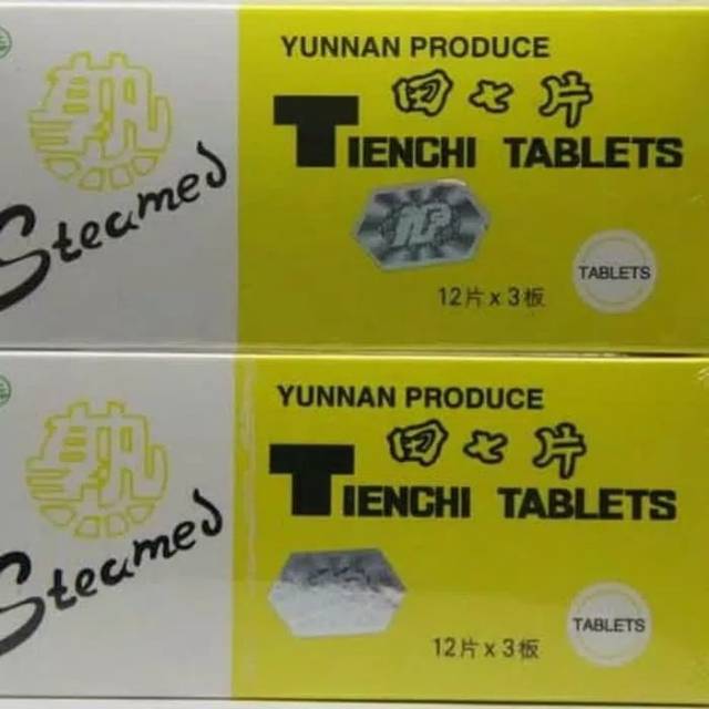 Jual Steamed Tienchi Tablets isi 36 - untuk pertumbuhan anak (tinggi ...