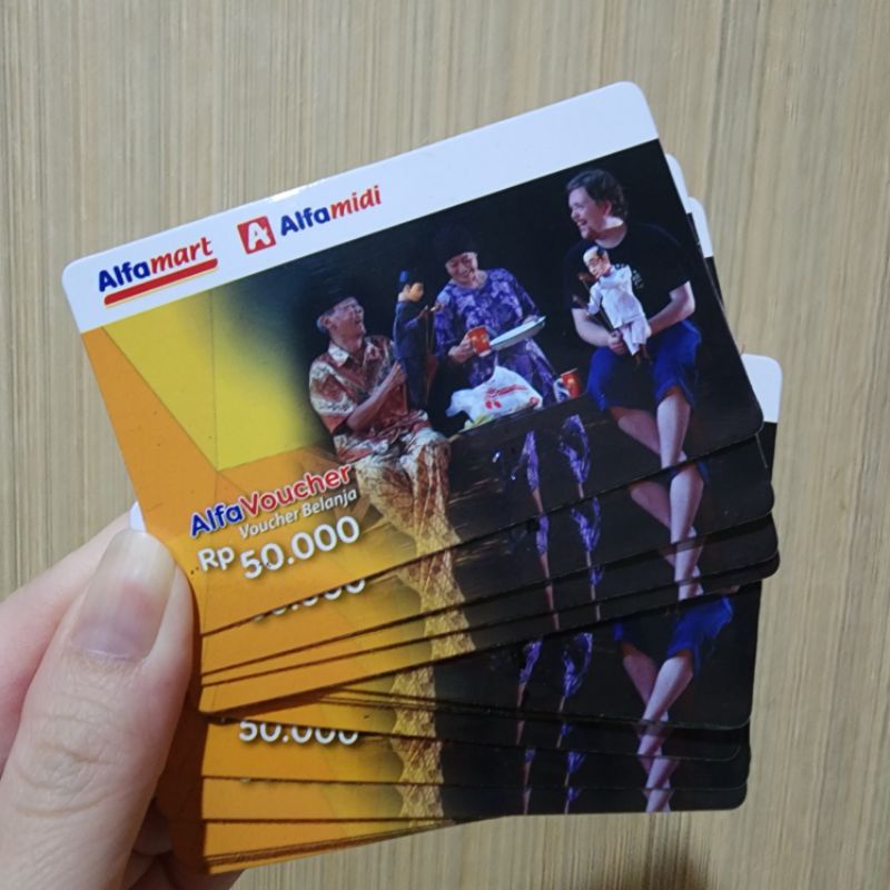 Jual voucher alfamart 50 ribu ( alfamart 50.000 ) | Shopee Indonesia