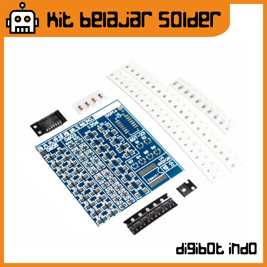 Jual Kit Belajar Solder SMD Kecil - SMD Solder Practice Small | Shopee ...