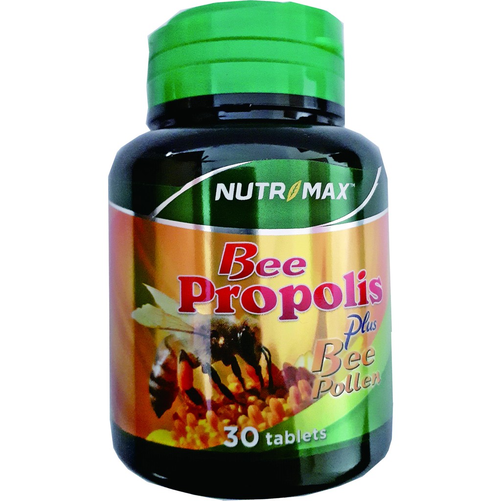 Jual NUTRIMAX BEE PROPOLIS PLUS BEE POLLEN 30 TABLET | Shopee Indonesia