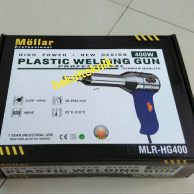 Jual plastik welding gun mollar las plastik mollar | Shopee Indonesia