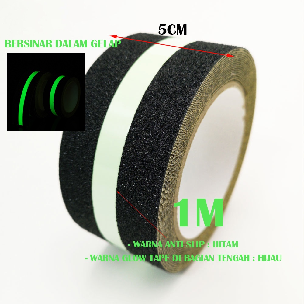 Jual Lakban Anti Slip Lakban Lantai Anti Licin Lakban Safety Grip 5CM X 5 Meter | Shopee Indonesia