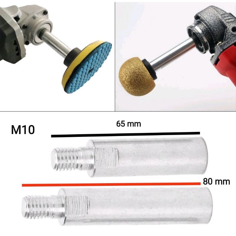 Jual Adapter Gerinda Jadi Mesin Poles Extension Shaft For Angle Grinder ...