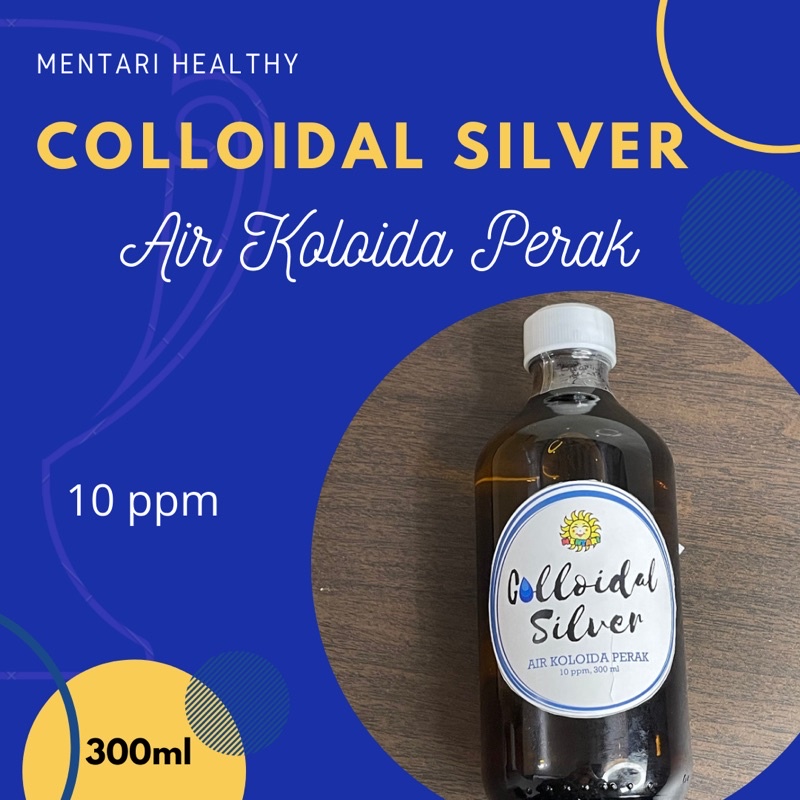 Jual Colloidal Silver / Air ion perak 300ml | Shopee Indonesia