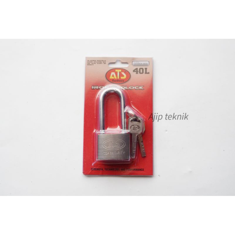 Jual Gembok ATS 40 mm Putih Panjang | Shopee Indonesia