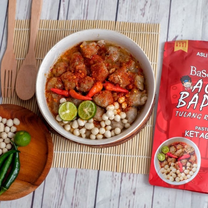 Jual Instant-Camilan- Baso Aci Tulang Rangu ( Baci Baper Khas Bandung ...