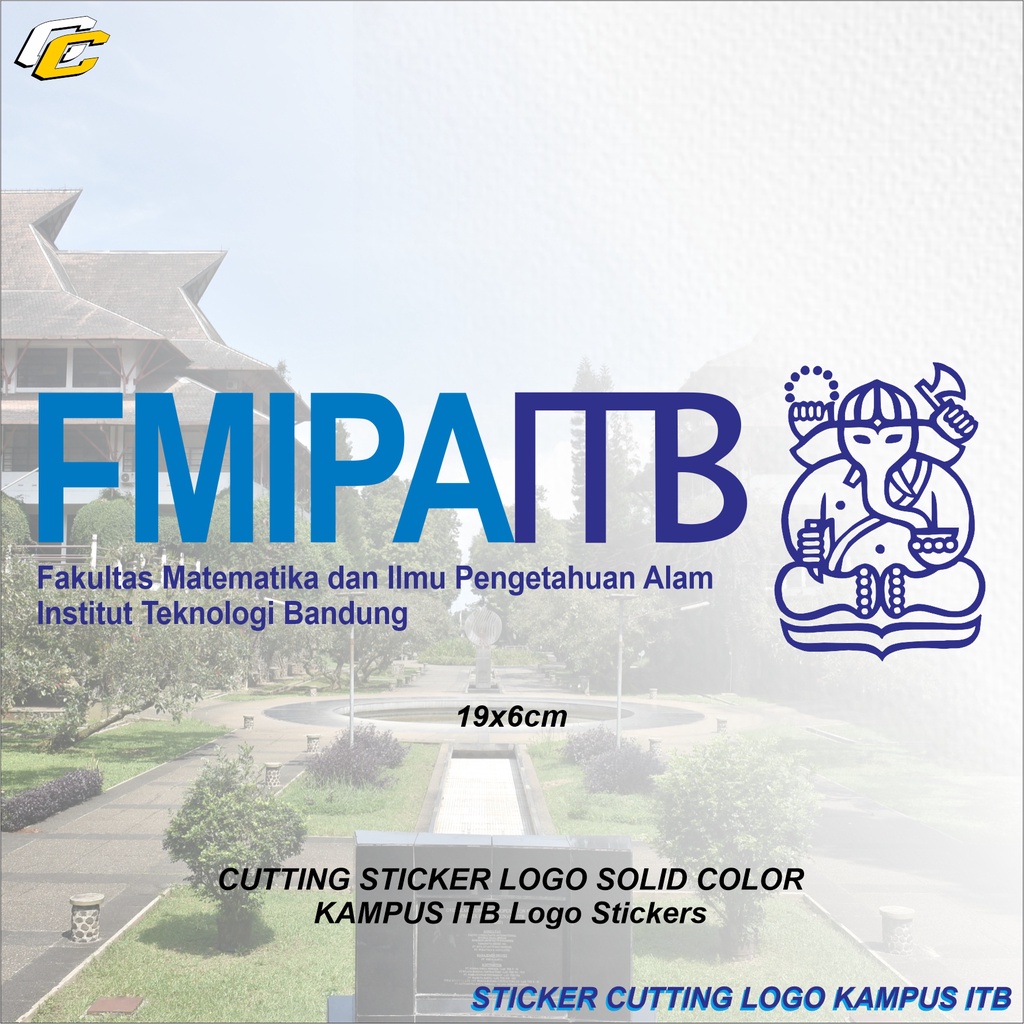 Jual STICKER FMIPA ITB MATEMATIKA DAN IPA INSTITUT TEKNOLOGI BANDUNG | Shopee Indonesia