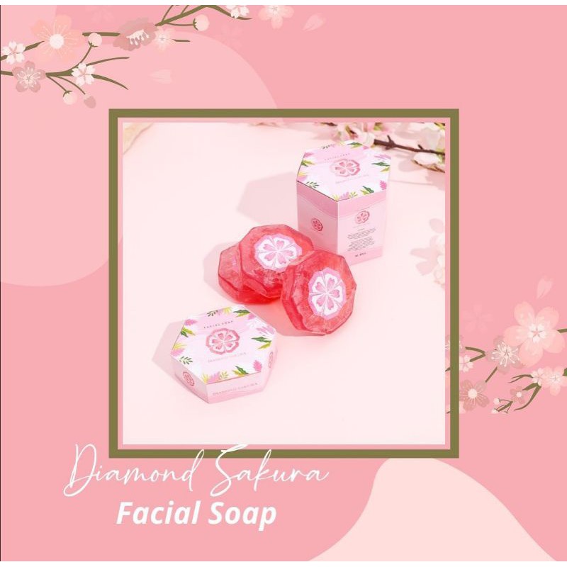 Jual Diamond sakura soap(3pcs/1box) | Shopee Indonesia