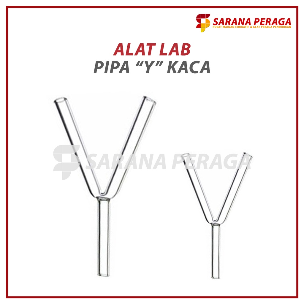 Jual SaranaPeraga - Pipa Bentuk Y Kaca Besar / Kecil - Alat Peraga ...