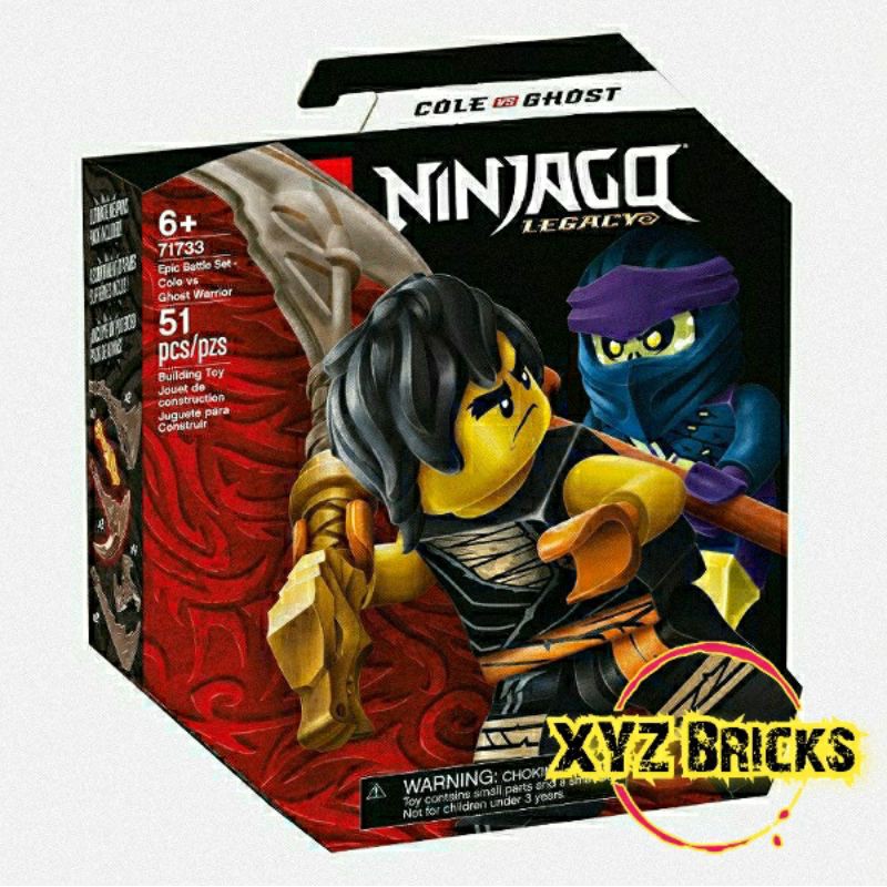 Jual LEGO 71733 - Ninjago Epic Battle Set - Cole vs. Ghost Warrior ...