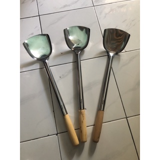 Jual SPATULA SUTIL STAINLESS STEEL TEBAL ANTI KARAT JUMBO HARGA 1PC ...