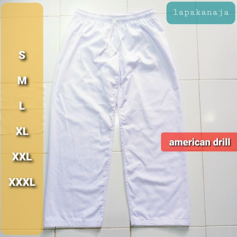 Jual Celana Pangsi Silat / Sirwal Komprang Putih | Shopee Indonesia