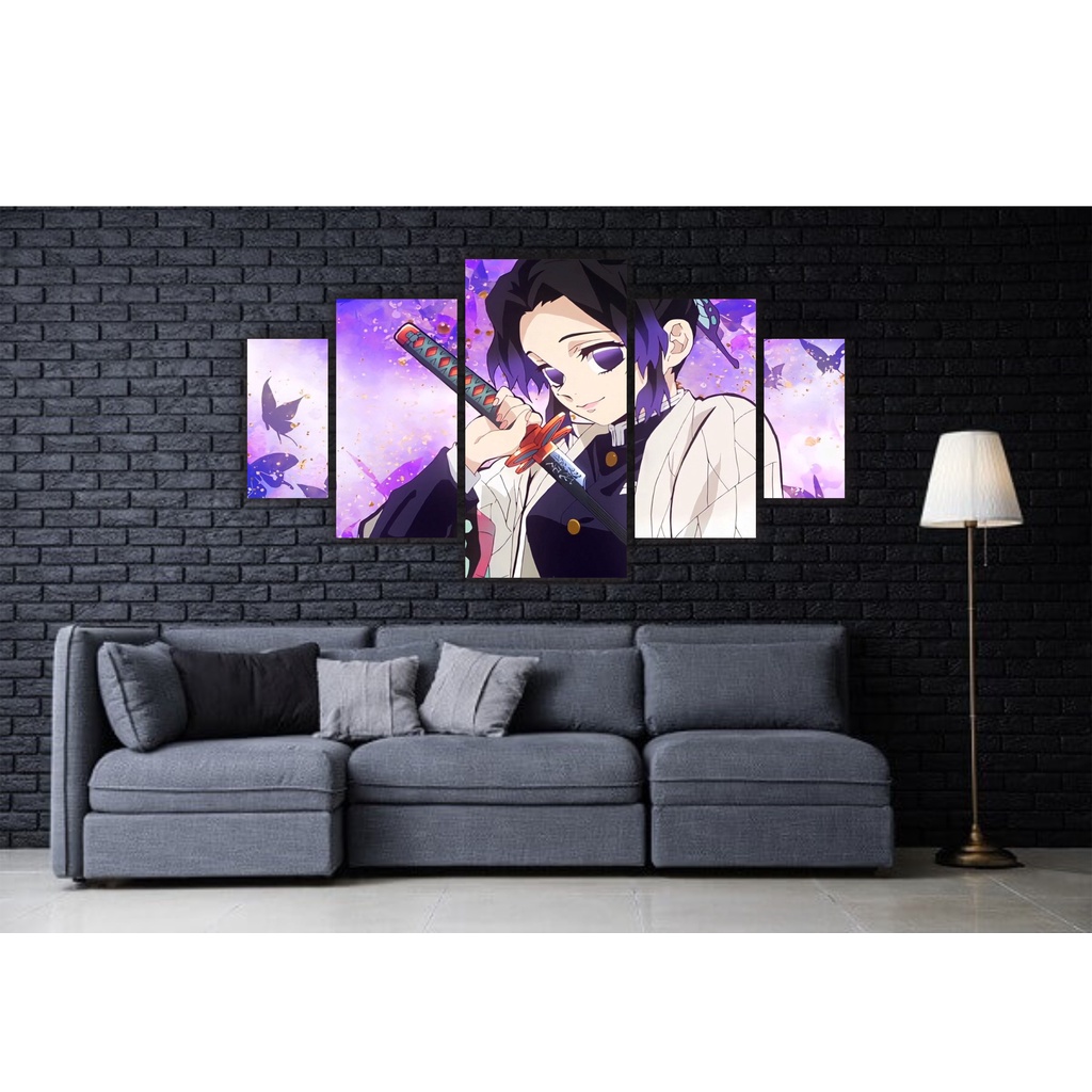 Jual Wall Decor Shinobu Kocho DEMON SLAYER 1 Set Hiasan Dinding Poster ...