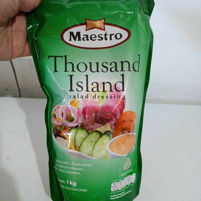 Jual Maestro Mayonaise_Thousand island_Mustard sauce 1kg | Shopee Indonesia