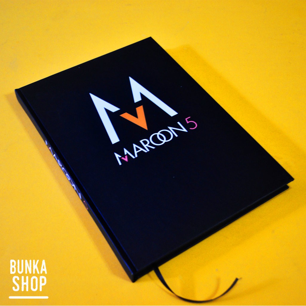 Jual Note Book Band Musik Maroon 5 Hardcover A5 Jurnal Agenda Planner ...