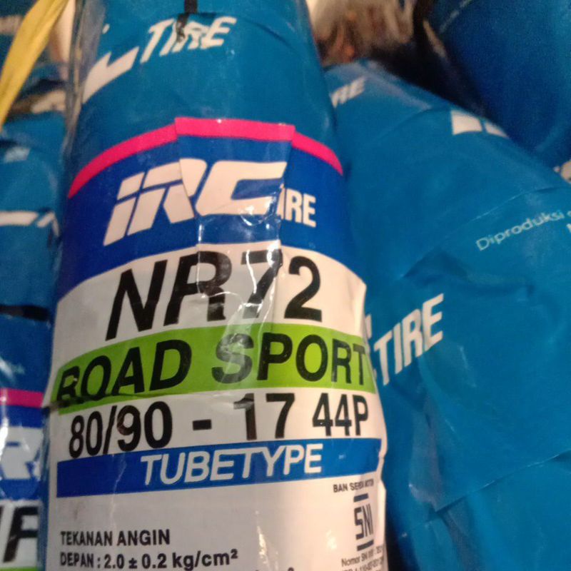 Jual BAN IRC NR72 BINTANG TUBETYPE (70/80/90/90-17/225/250/275 -17 ...