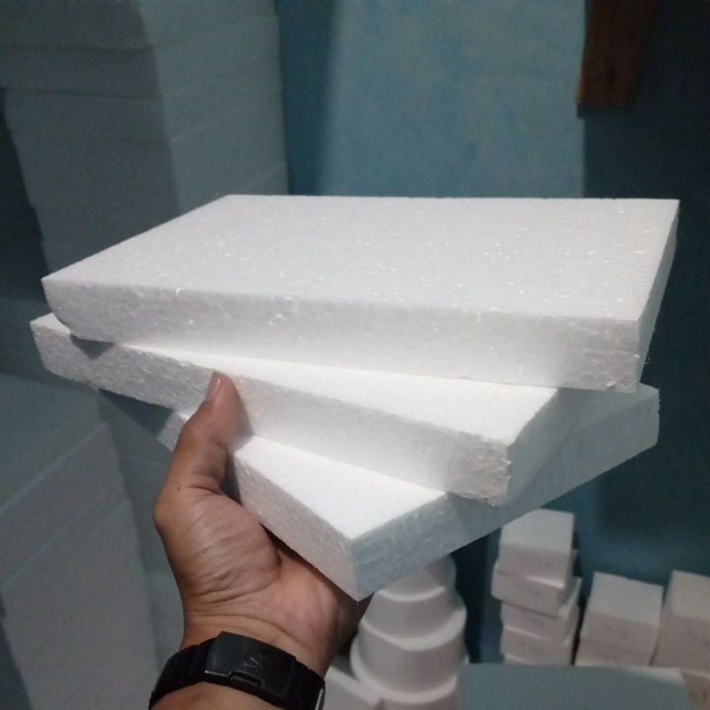 Jual Custom Styrofoam Kotak Lembaran kategori low Tebal 3cm | Shopee ...