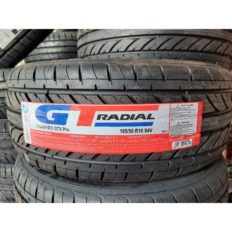 Jual Ban GT Radial GTX Pro 195/50/R16 Sienta Yaris | Shopee Indonesia