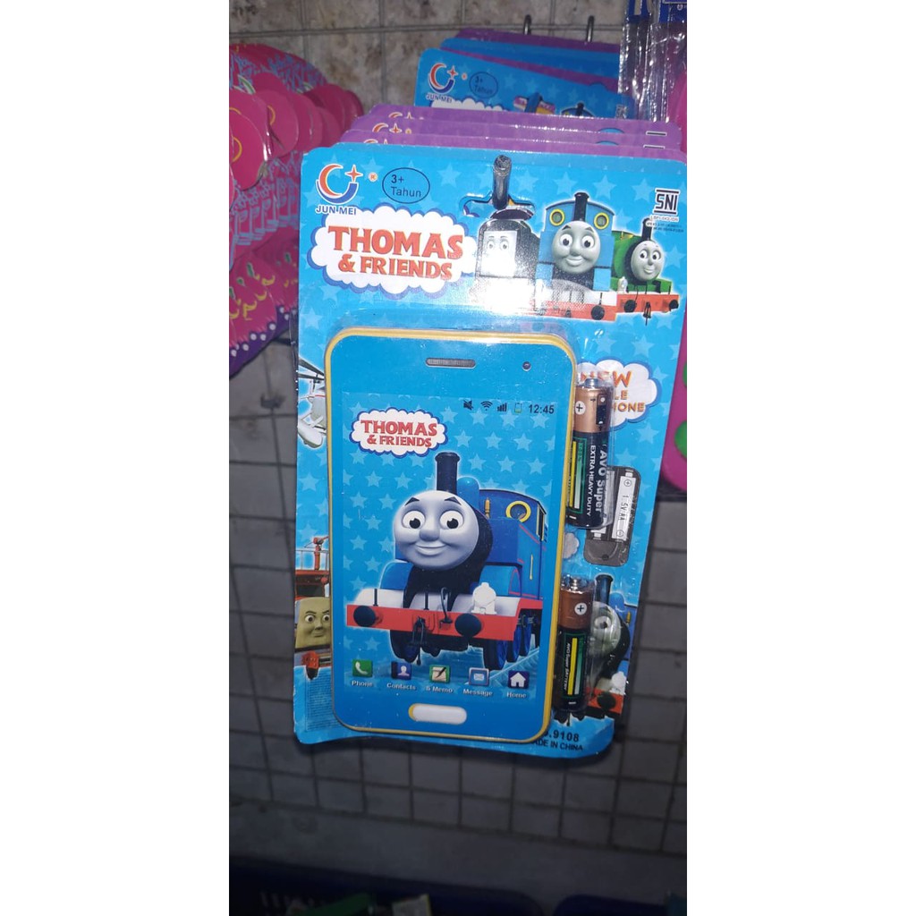 Jual Mainan hp telepon handphone baterai thomas and friends gantung ...