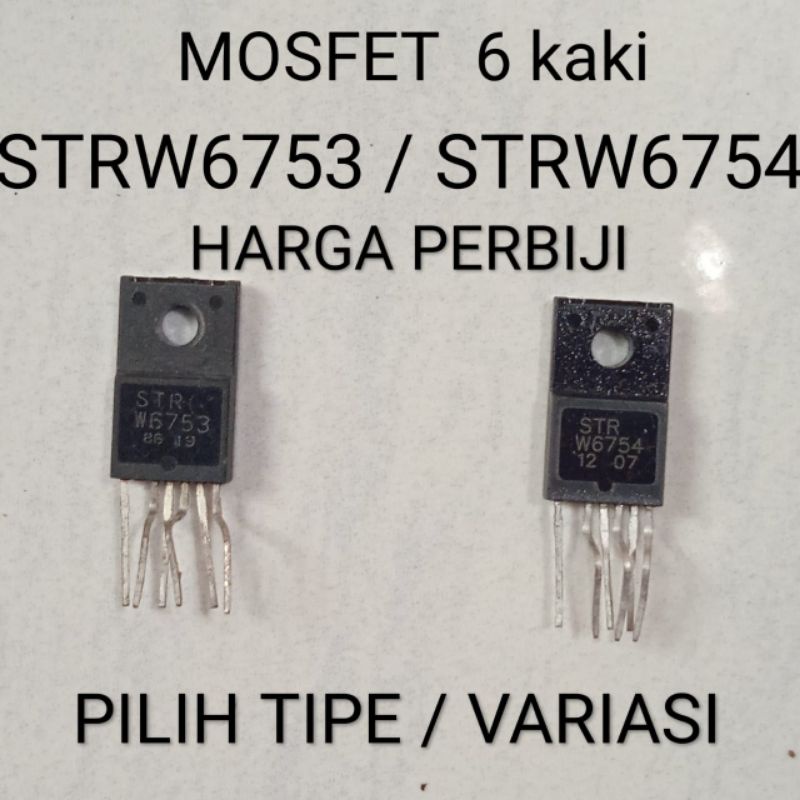 Jual MOSFET FET STRW6753 / STRW6754 STRW 6753 STRW 6754 6 KAKI | Shopee ...