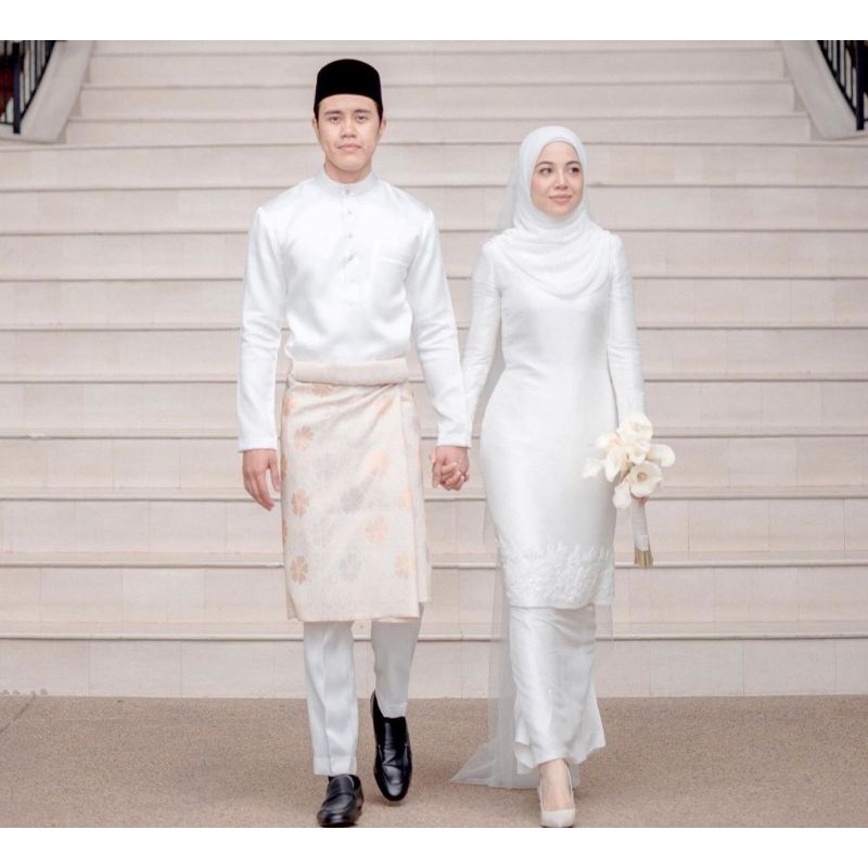 Jual gaun pengantin muslimah malaysia gaun akad gaun walimah wedding ...