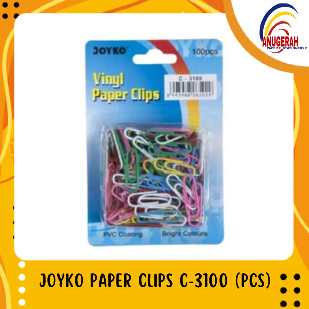 Jual JOYKO PAPER CLIPS C-3100 (PCS) | Shopee Indonesia