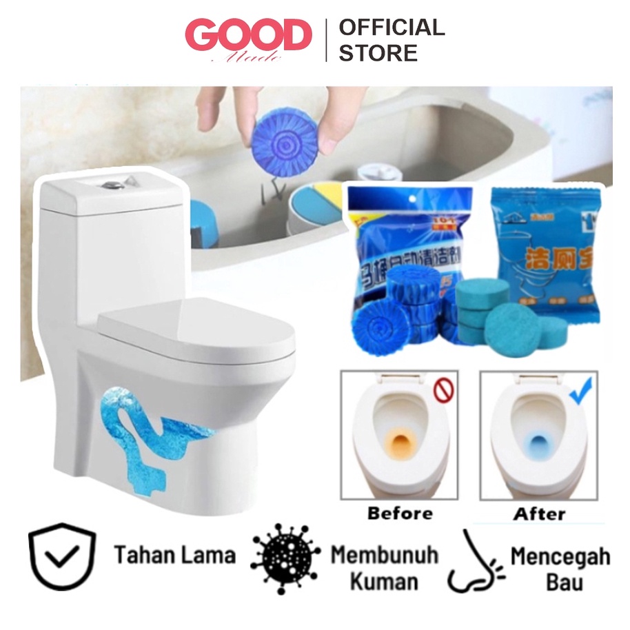 Jual GOOD MADE - Pembersih Toilet | Toilet Penyegar Kloset 50g | Blue ...