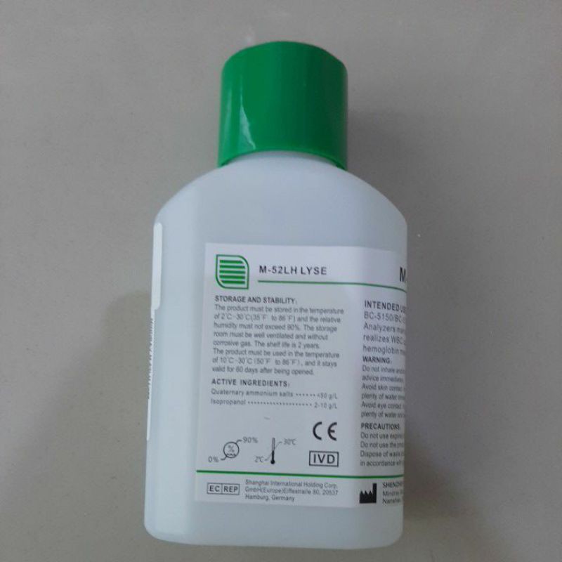 Jual REAGEND HEMATOLOGY LH LYSE M52 MINDRAY | Shopee Indonesia
