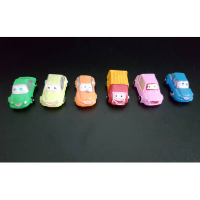 Jual TOPPER MOBIL CARS SET 6 PLASTIK LOKAL | Shopee Indonesia