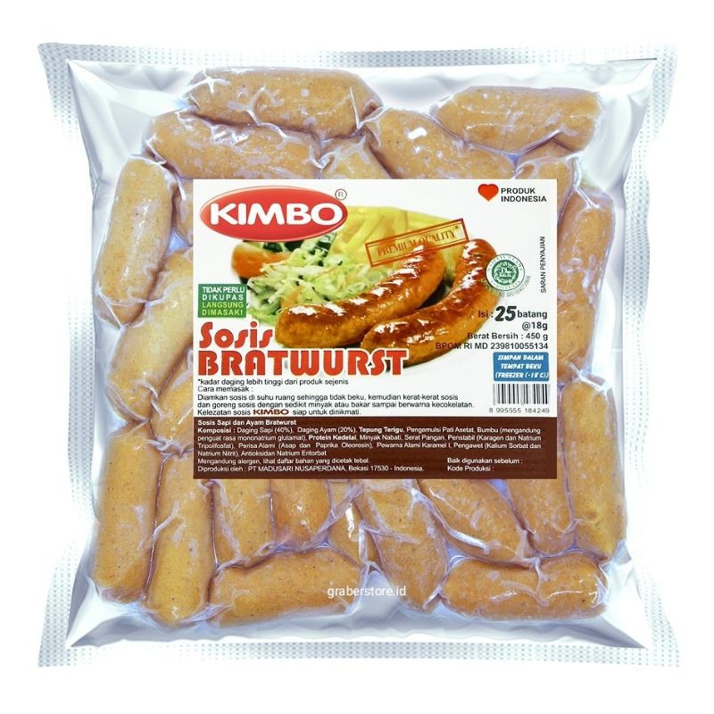 Jual Kimbo Sosis Sapi Mini Cocktail 450gr Sosis Sapi Hotel Horeca ...