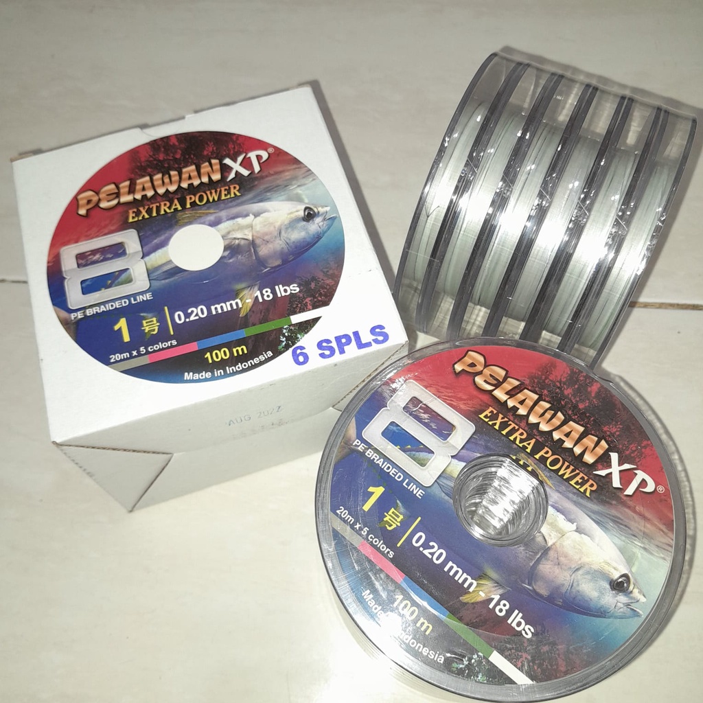 Jual Benang PE Pelawan XP Senar Pancing 100M Connecting // 300M // 400M ...