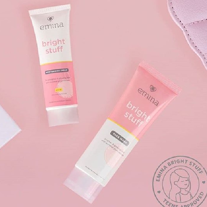 Jual SS EMINA BRIGHT STUFF MOISTURIZING CREAM 20 ML 20ml | Shopee Indonesia