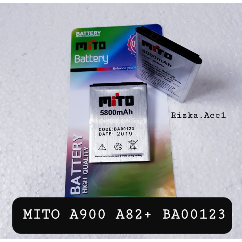 Jual Baterai Batre Mito A900 Mito A82+ BA00123 Original Battery ...