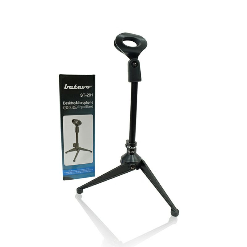 Jual Stand Mic Meja / Stand Mic ST-201 Original stand Microphone ...