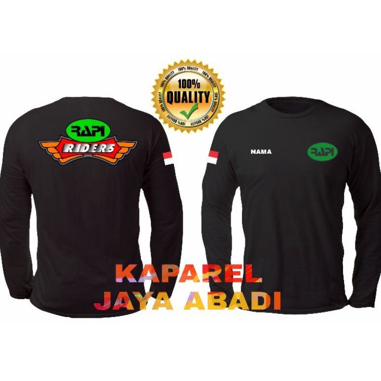 Jual Kaos Logo Rapi/Baju Rapi Raider/Atasan Rapi Raider Radio Antar ...