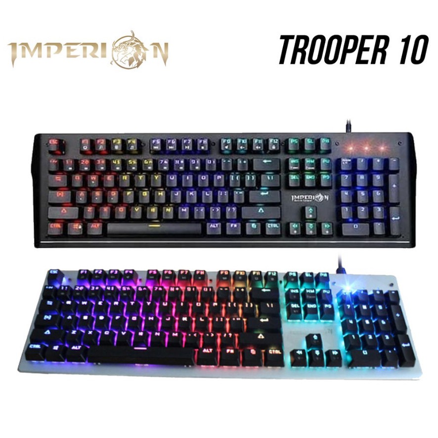 Jual KEYBOARD GAMING IMPERION TROOPER 10 KG-M10F MECHANICAL- KEYBOARD ...
