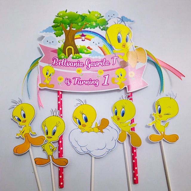 Jual Tweety Topper Cake Birthday / Hiasan Kue Ulang Tahu | Shopee Indonesia