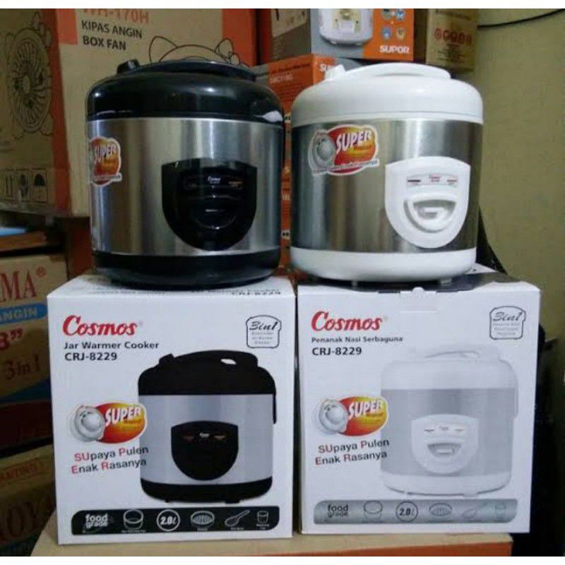 Jual magic com cosmos rice cooker cosmos CRJ 8229 / BSS / WSS magicom ...