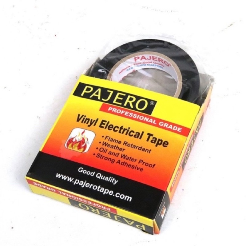 Jual Pajero Vinyl Eletrical Tape / Isolasi Bakar Hitam | Shopee Indonesia