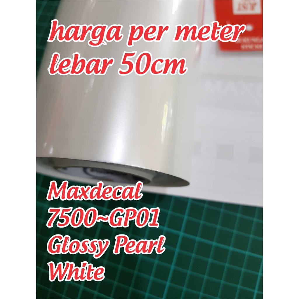 Jual Stiker - Skotlet Max decal - Sticker Vinyl Maxdecal Glossy Pearl ...