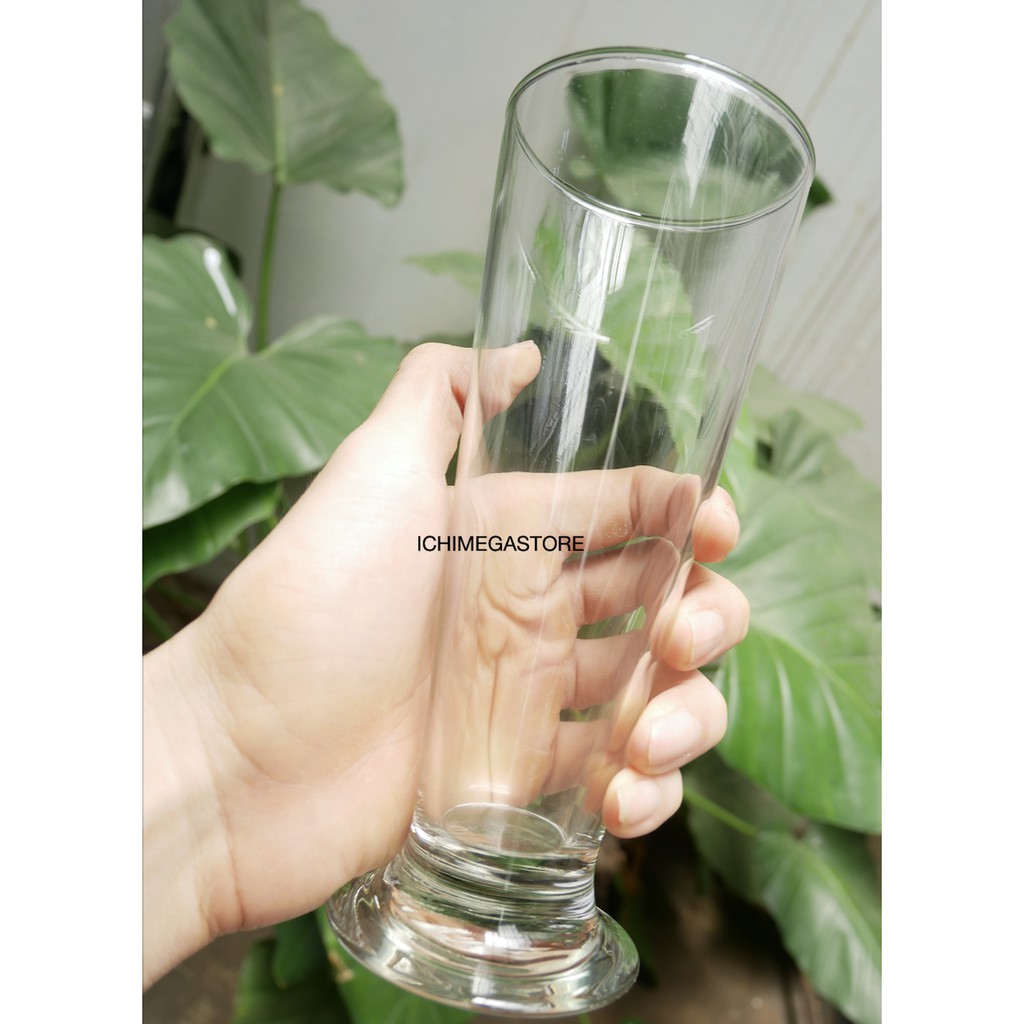 Jual Gelas Kaca Tinggi Matcha Latte Milk Shake 340 ml | Shopee Indonesia