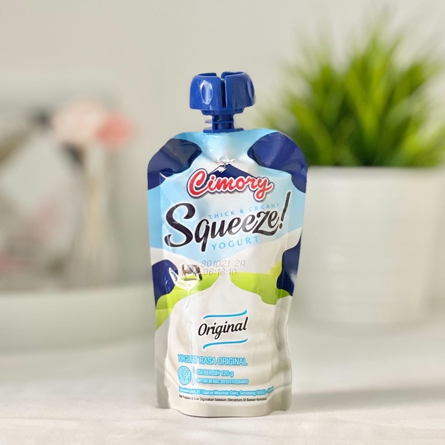 Jual Cimory Yogurt Squeeze 120 ml ED Agustus 2024 | Shopee Indonesia