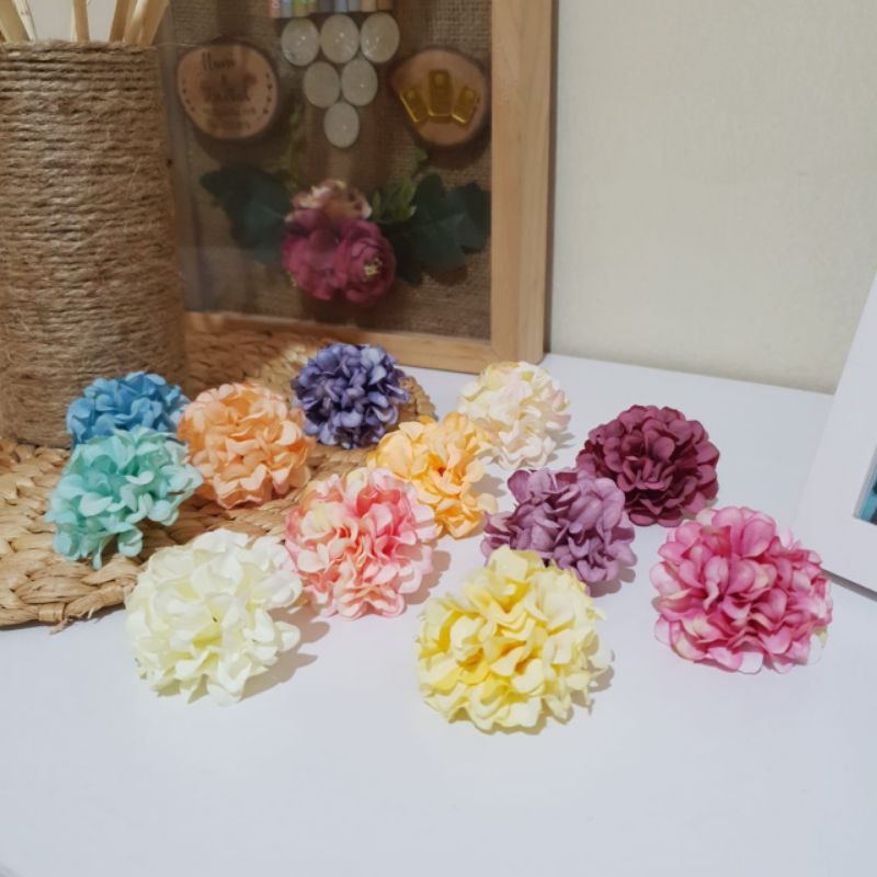 Jual KS53 kelopak bunga hydrangea kepala satuan pcs bahan mahar ...