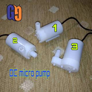 Jual Pompa air celup mini submersible water pump 3v-5v DC proyek ...