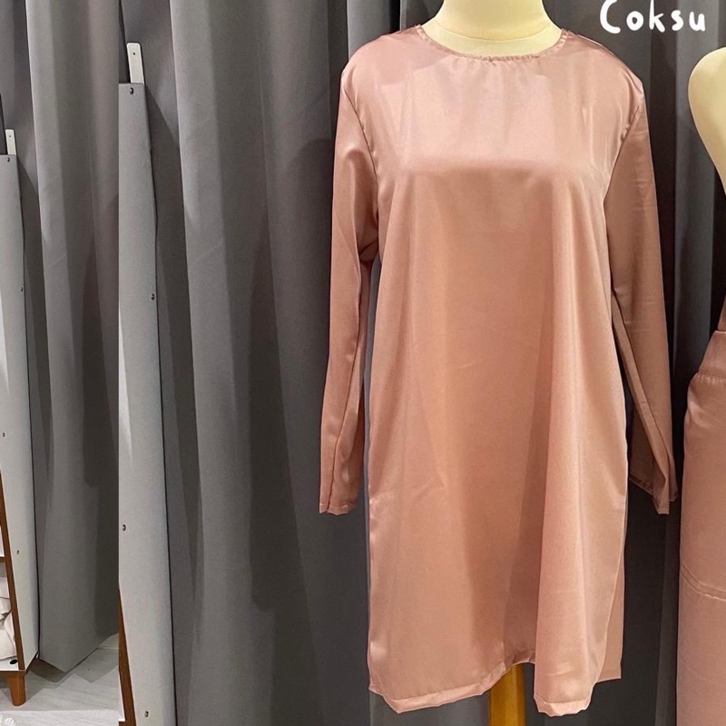 Jual INNER TUNIC | ATASAN SATIN | INNER SATIN | INNER UNTUK OUTER ...