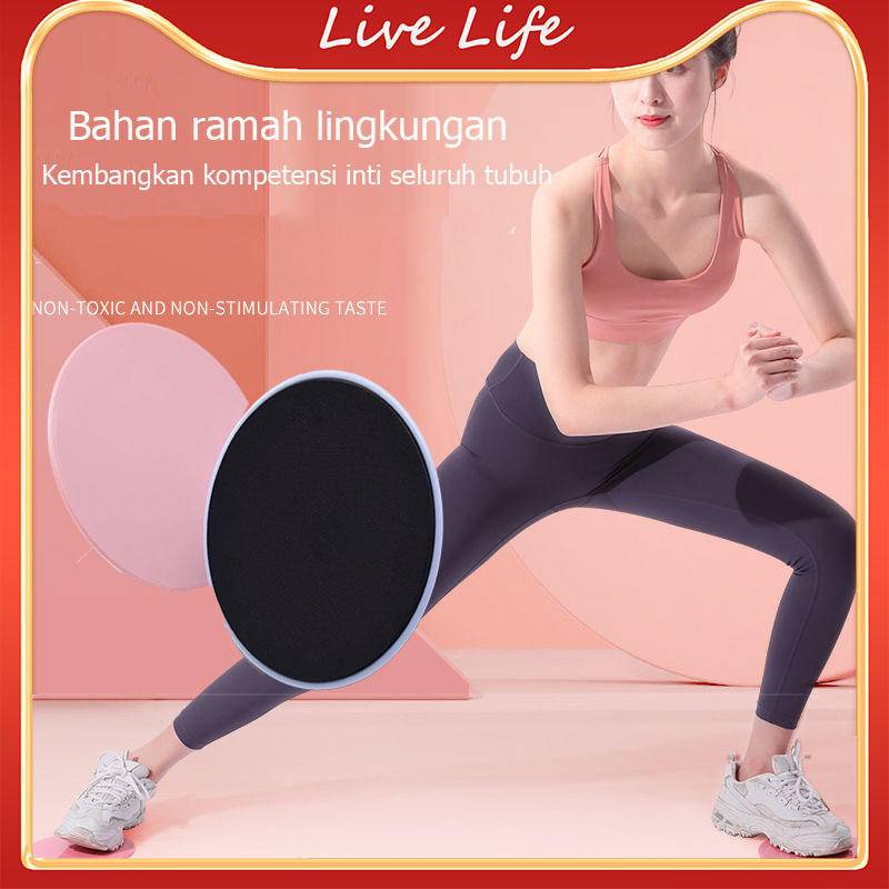Jual Core Slider Sliding Gliding Disc Core Exercise Fitness Disk ...